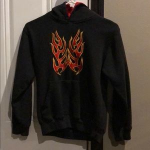 Silver Point | Shirts & Tops | Flame Black Sweatshirt | Poshmark